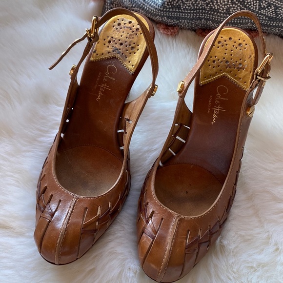 Cole Haan | Shoes | Cole Haan Collection Women Heels Leather Size ...